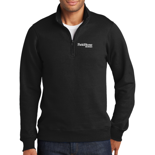 Port & Company® Fan Favorite™ Fleece 1/4-Zip Pullover Sweatshirt ...